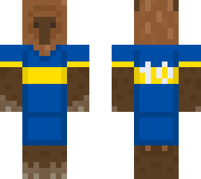 Capybara Boca Juniors | Minecraft Skin