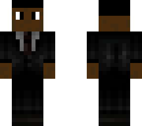 classy black wayne suit | Minecraft Skin