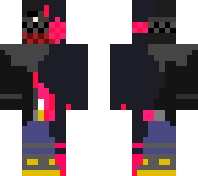 Corrupted Hellbreaker Jake Hagens | Minecraft Skin