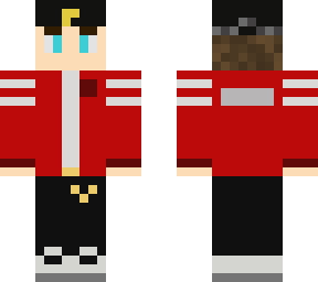 Hip hop chaqueta roja | Minecraft Skin