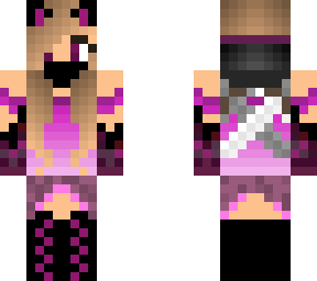 Ninja cat perpul | Minecraft Skin