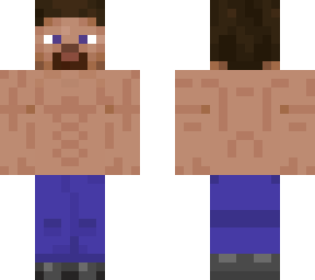 ripped steve | Minecraft Skin