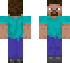 Steve al reves | Minecraft Skin