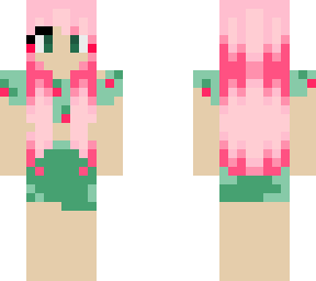 Strawberry girl | Minecraft Skin