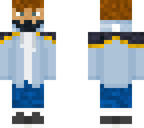 Zitro (Me) Cape Migrator Unmasked | Minecraft Skin