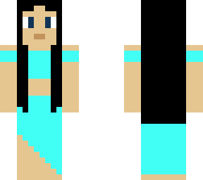 Cute Beach Girl | Minecraft Skin