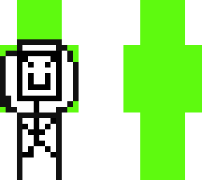 dream stickmin | Minecraft Skin