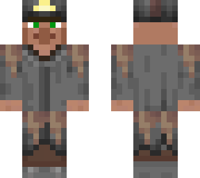 Dripstone Caves Villager | Minecraft Skin