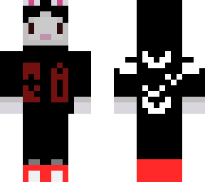 Black Bunny Minecraft Skins