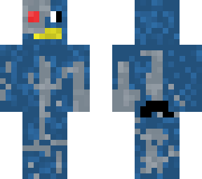 Mecha blue bird | Minecraft Skin