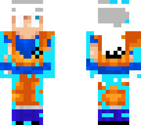 mui + SSJ3 + ui goku | Minecraft Skin