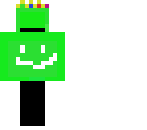 Noobie Dream with crown | Minecraft Skin