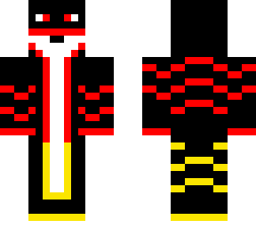 Red and yellow furry | Minecraft Skin
