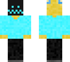 Yellow Protogen | Minecraft Skin