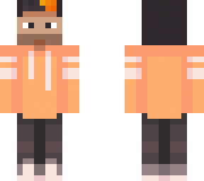 Auron outfit naranja | Minecraft Skin