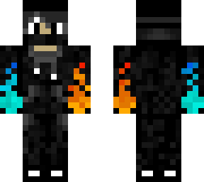 fire blue red | Minecraft Skins
