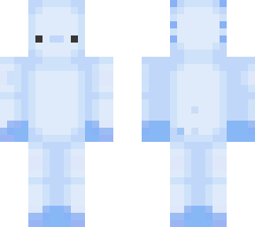 Blue axolotl | Minecraft Skin