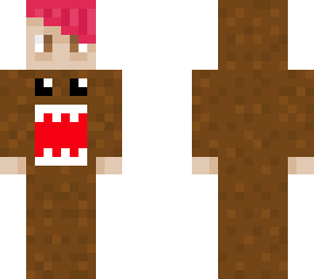 Domo Kun Onsie w Hood Guy | Minecraft Skin