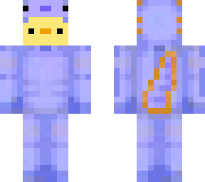 duck in axo suit | Minecraft Skin