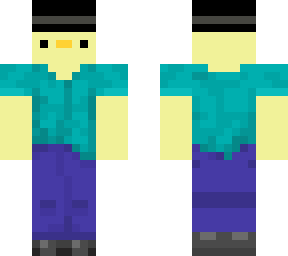 duck with steve skin | Minecraft Skin