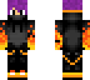 fire boy | Minecraft Skin