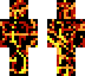 Fire Demon | Minecraft Skin