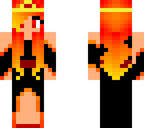 fire princess | Minecraft Skins