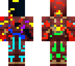 ironman (avenger suit) vers 2 | Minecraft Skin