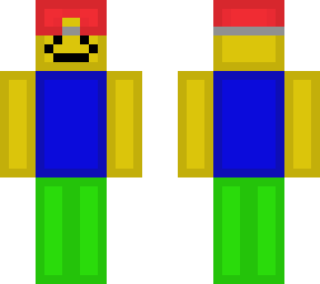 noob with hat 1.5 | Minecraft Skin