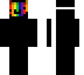 Rainbow Demon | Minecraft Skin