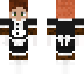 Redpandaboy Maid :> | Minecraft Skin