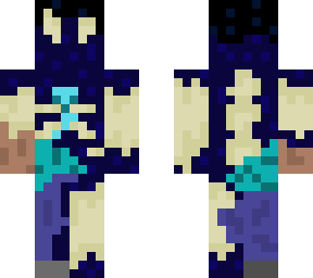 Skulk infested steve | Minecraft Skin