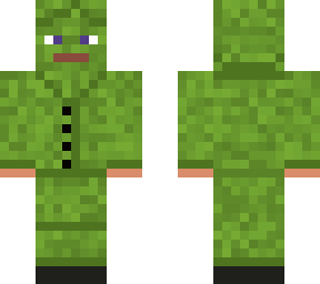 Zedaph Grass Ghillie Spy Suit | Minecraft Skin