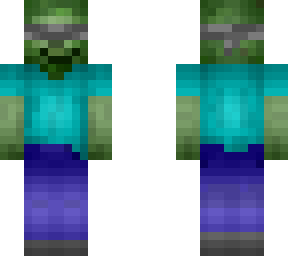 Zombie Eyeless Steve | Minecraft Skin
