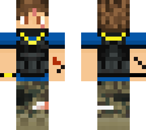 90 camisa azul | Minecraft Skin