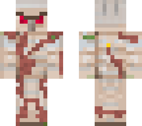 blood iron golem ( my try ) | Minecraft Skin
