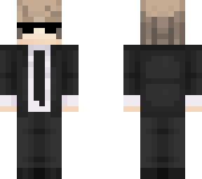cool boy in suit | Minecraft Skin