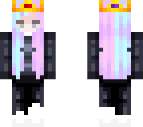 Cool skin -w techno crown *Fixed* | Minecraft Skin