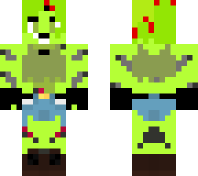 FNIA SpringTrap By Zaxdyk | Minecraft Skin