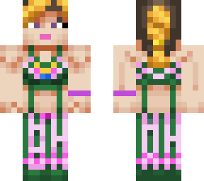 Jolyne Kujo - Stone Ocean Pt. 2 Intro Version | Minecraft Skin