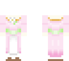 Pink dress | Minecraft Skin