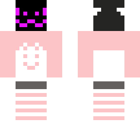 furry protogen pink | Minecraft Skins