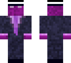 Purple Suit Man V2 | Minecraft Skin
