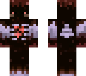 Red Warden Axolotl Skin | Minecraft Skin
