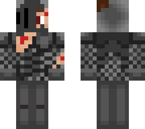 Redstone Knight (Damaged | Minecraft Skin