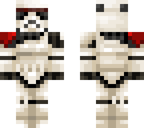 Stormtrooper Red | Minecraft Skin