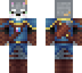 The tin fox | Minecraft Skin