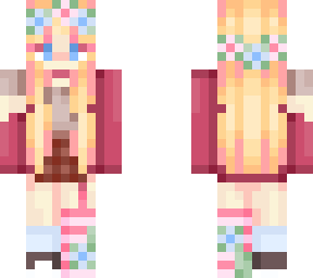Adorable Flower Girl | Minecraft Skin