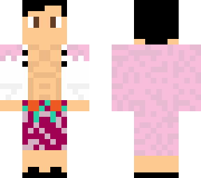 Aweka7 Flamigo Outfit | Minecraft Skin
