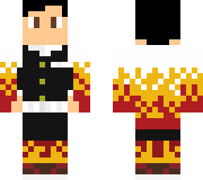 Rengoku Minecraft Skins